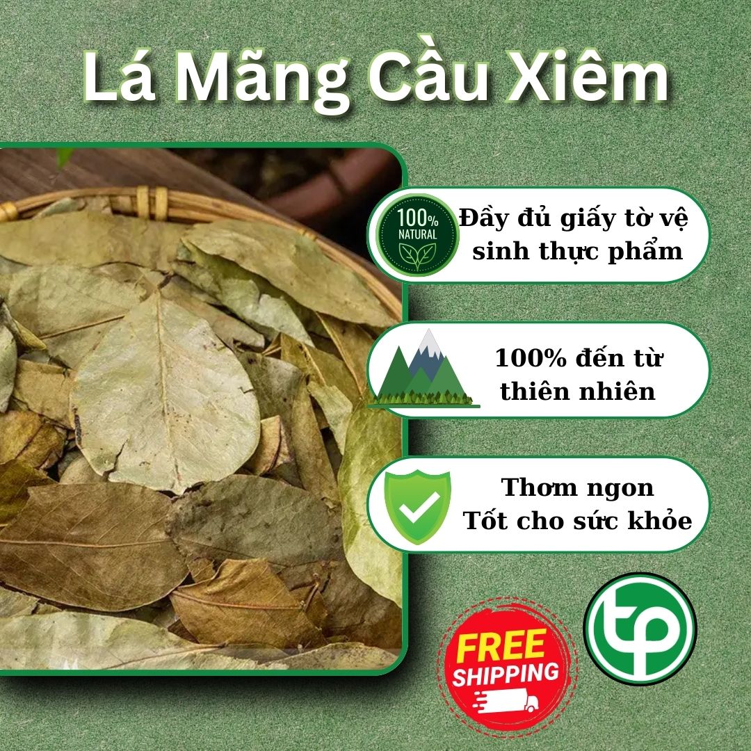 Địa Chỉ Bán Lá Mãng Cầu Xiêm Tại TP.HCM