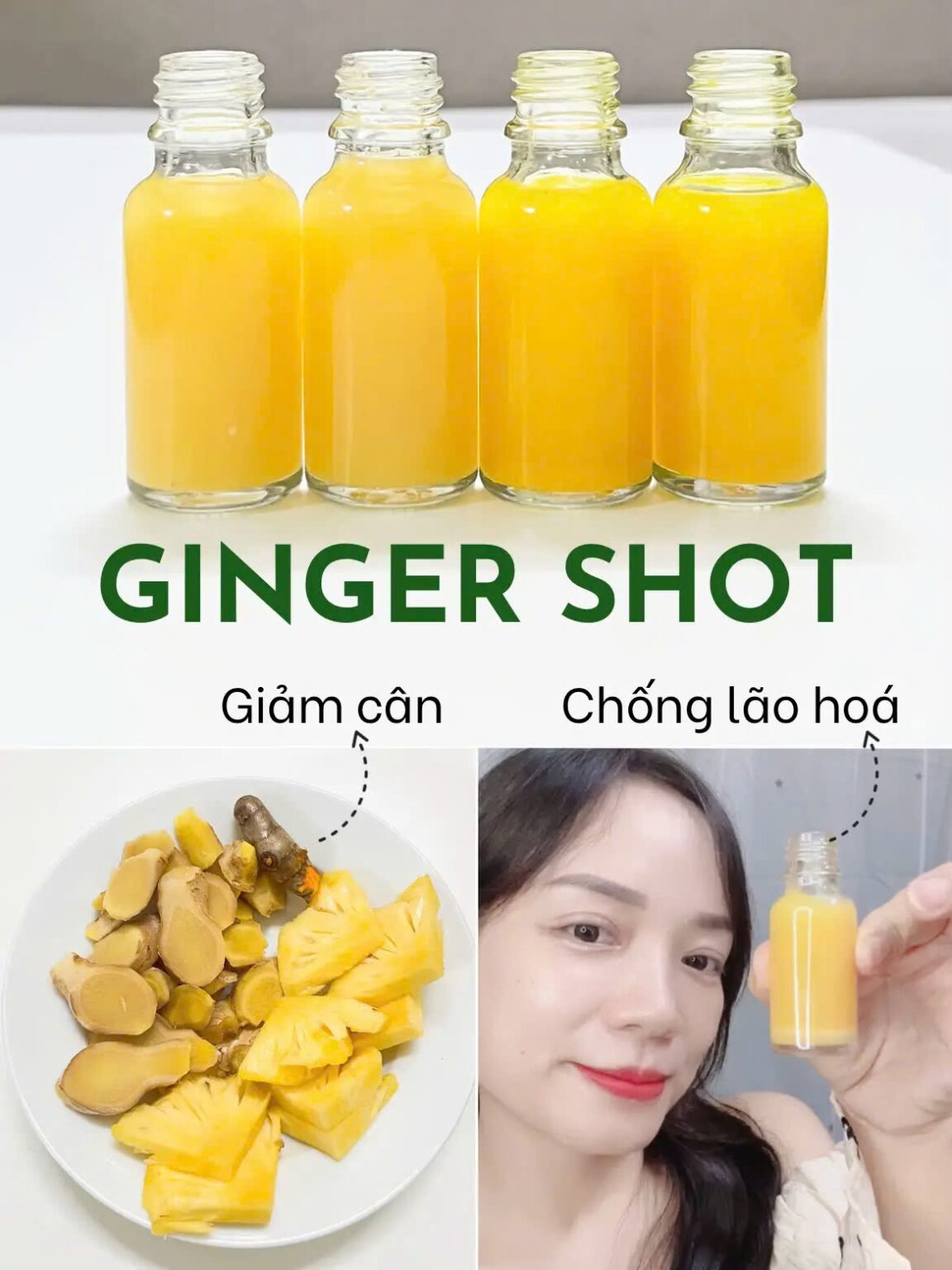 Uống ginger shot mỗi ngày có tốt không